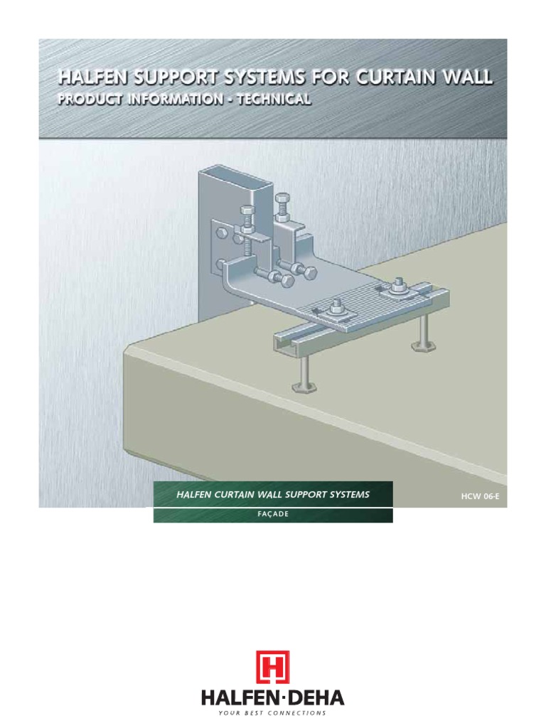 HALFEN Curtain Wall Support Systems | Concrete | Screw