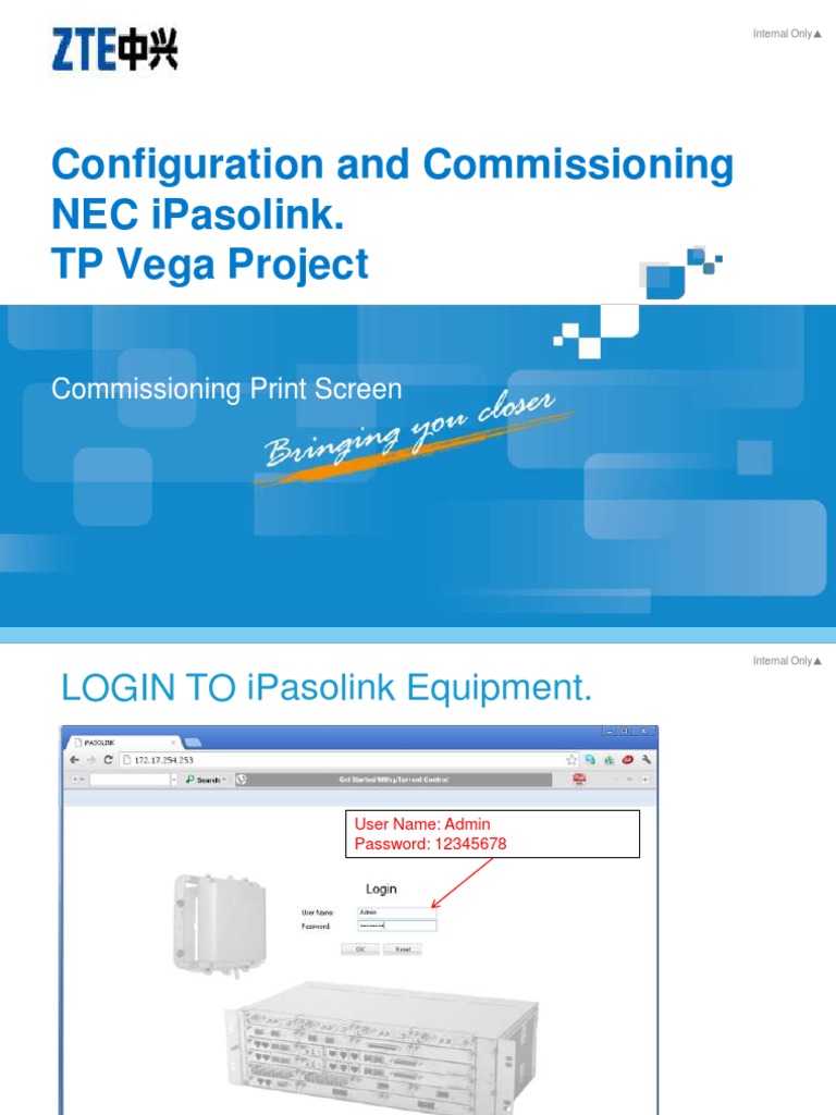 Ipaso Link Configuration and Commissioning | PDF | Ip Address | File Transfer Protocol