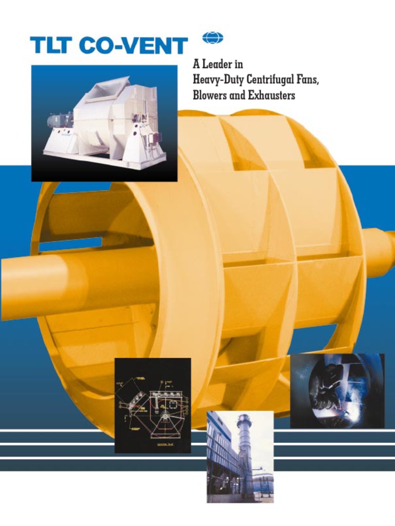 TLT Covent Centrifugal Blower Catalogue | PDF | Mechanical Fan ...