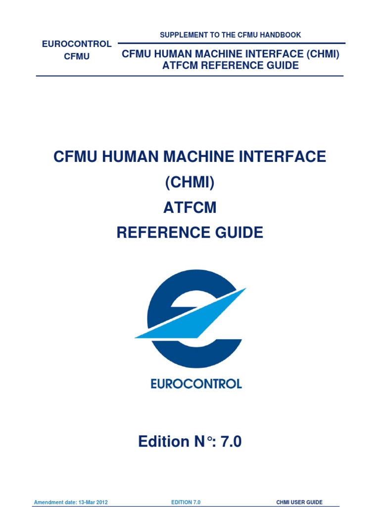 Chmi Atfcm Reference Guide 7.0 PDF | PDF | Human–Computer Interaction ...