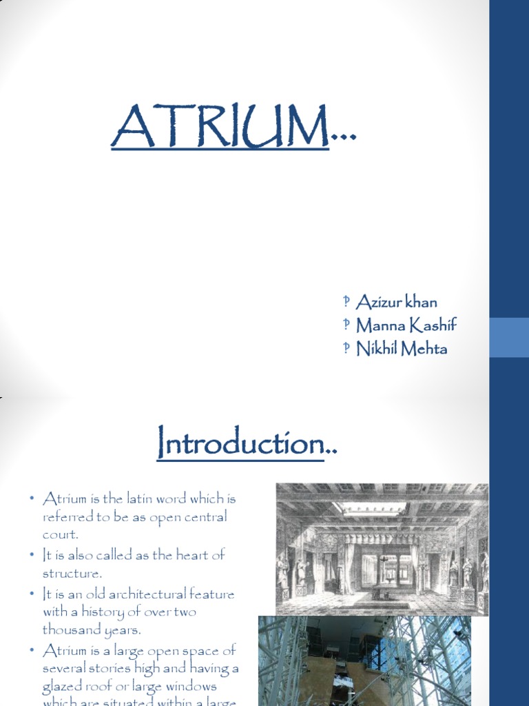 Atrium | PDF | Shopping Mall | Buildings And Structures