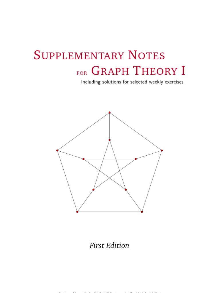 GraphTheory | Download Free PDF | Vertex (Graph Theory) | Theoretical Computer Science