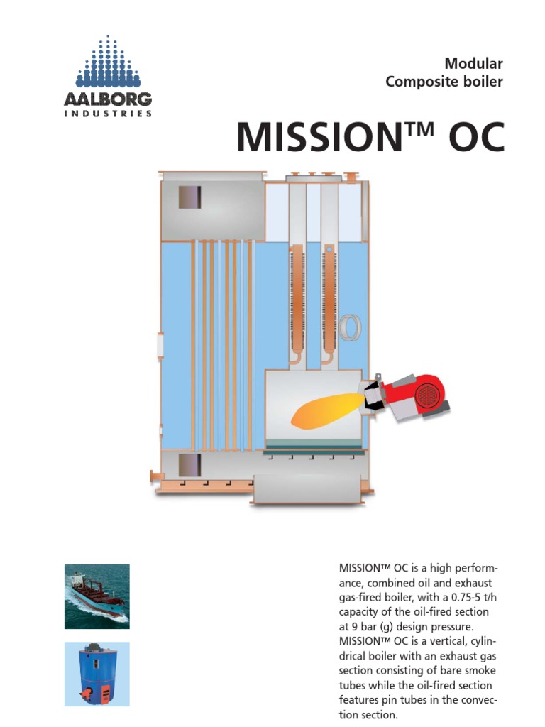 Aalborg MISSION™ OC Composite Boiler Guide | PDF | Boiler | Furnace