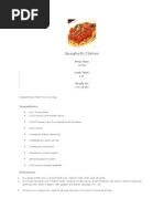 Mighty Meaty Pasta Sauce | PDF | Tomato Sauce | Pasta