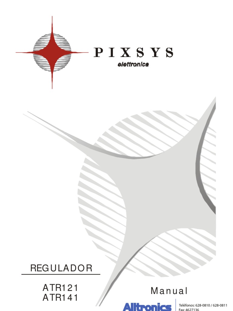 Pixsys ATR 121 | PDF | Ingenieria Eléctrica | Bienes manufacturados