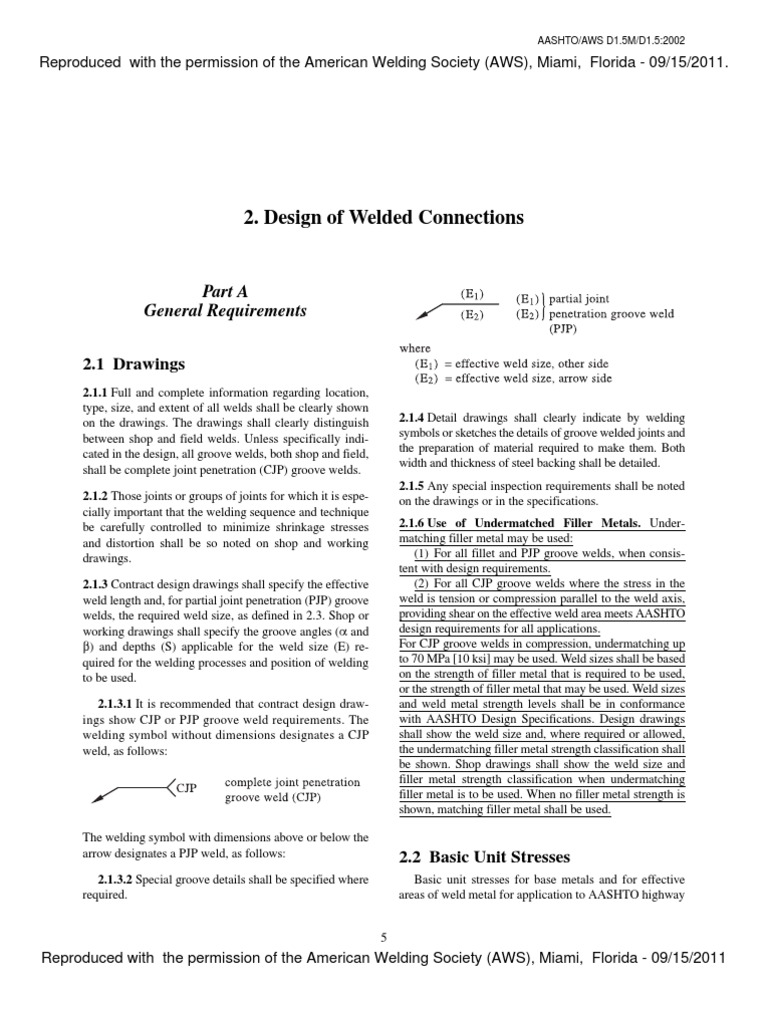 Design of Welded Connections - AWS | PDF | Welding | Construction