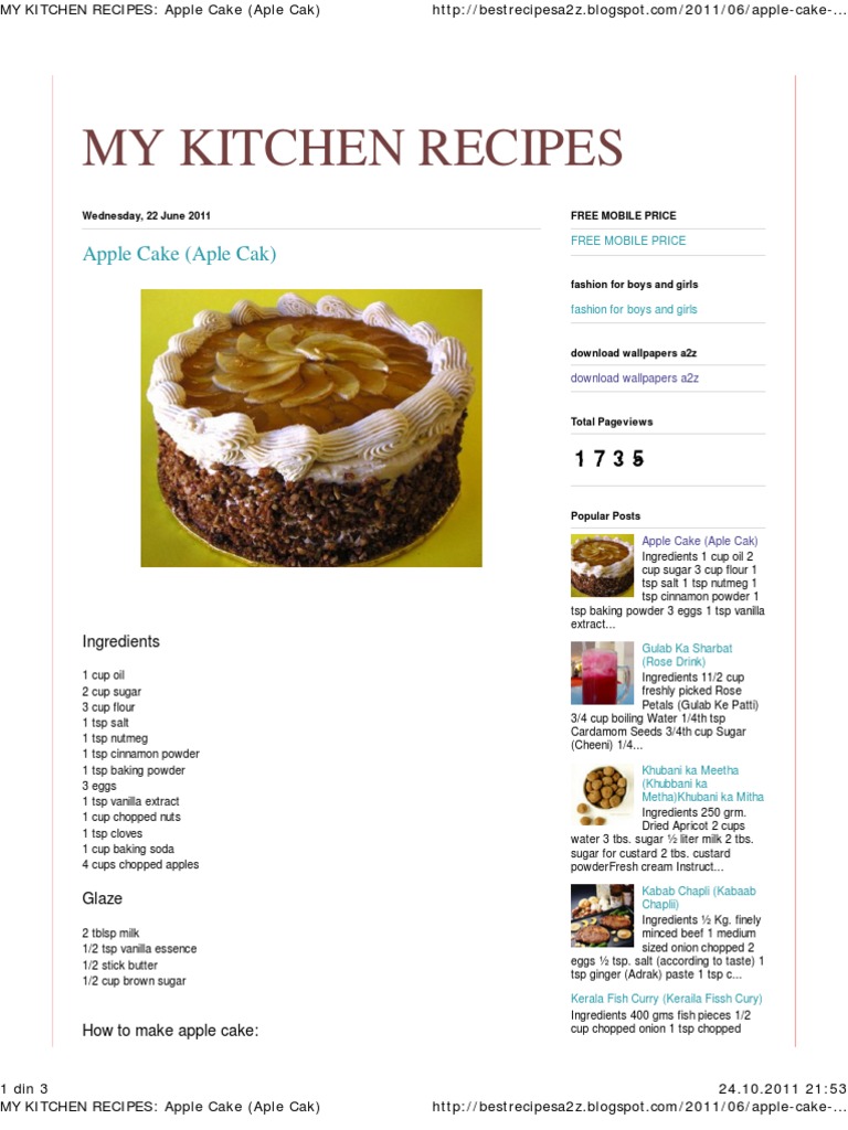 Home Cooks' Recipe Collection | PDF | Cakes | Chocolate