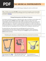 Begena | PDF | Chordophones | String Instruments