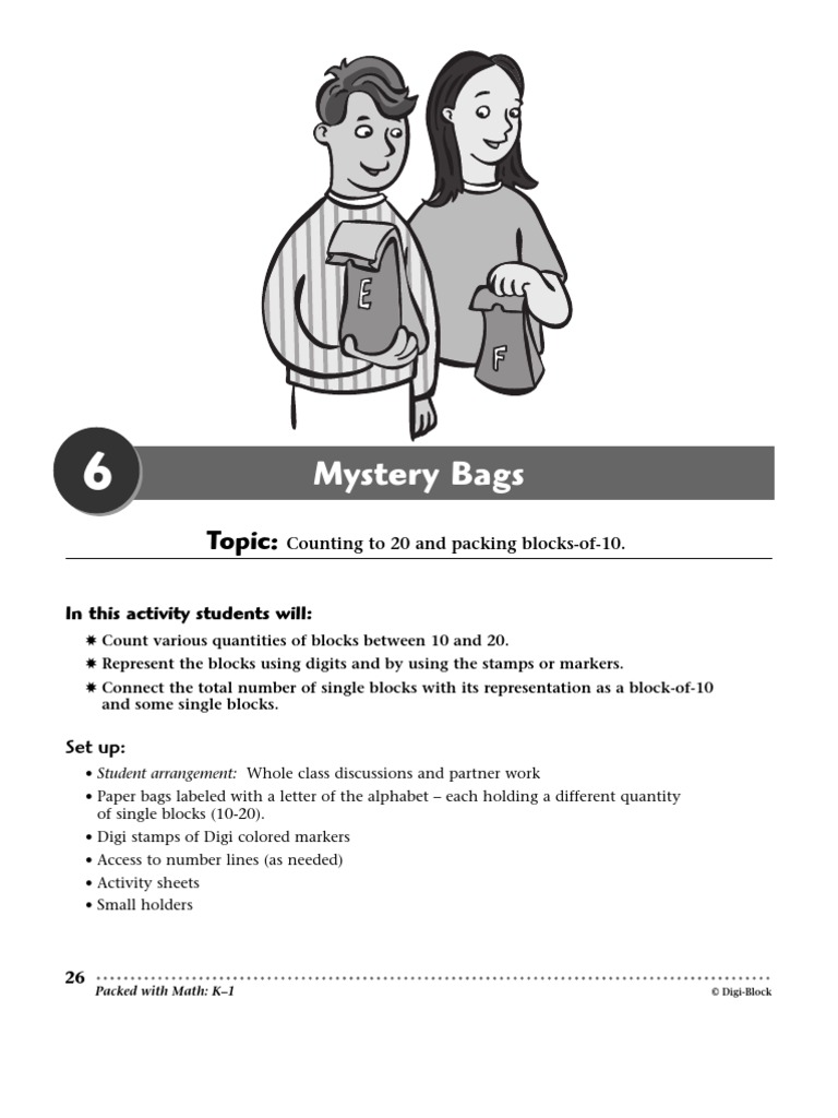 Mystery Bags | PDF | Cognition | Teaching