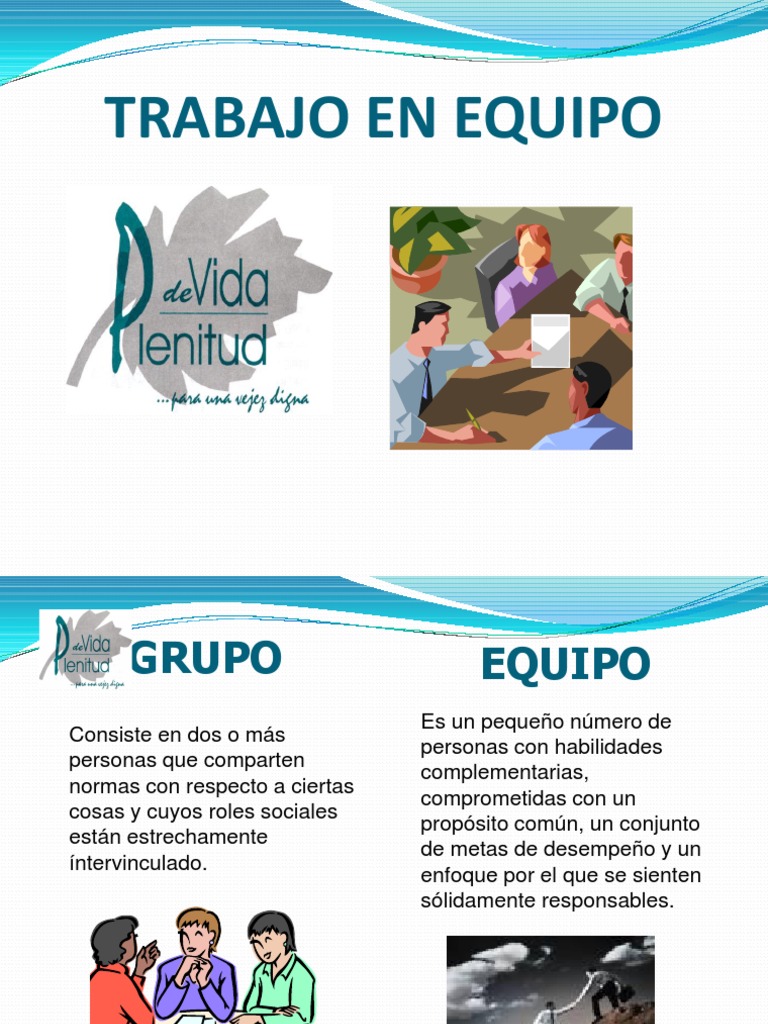 Diapos - Trabajo en Equipo | PDF