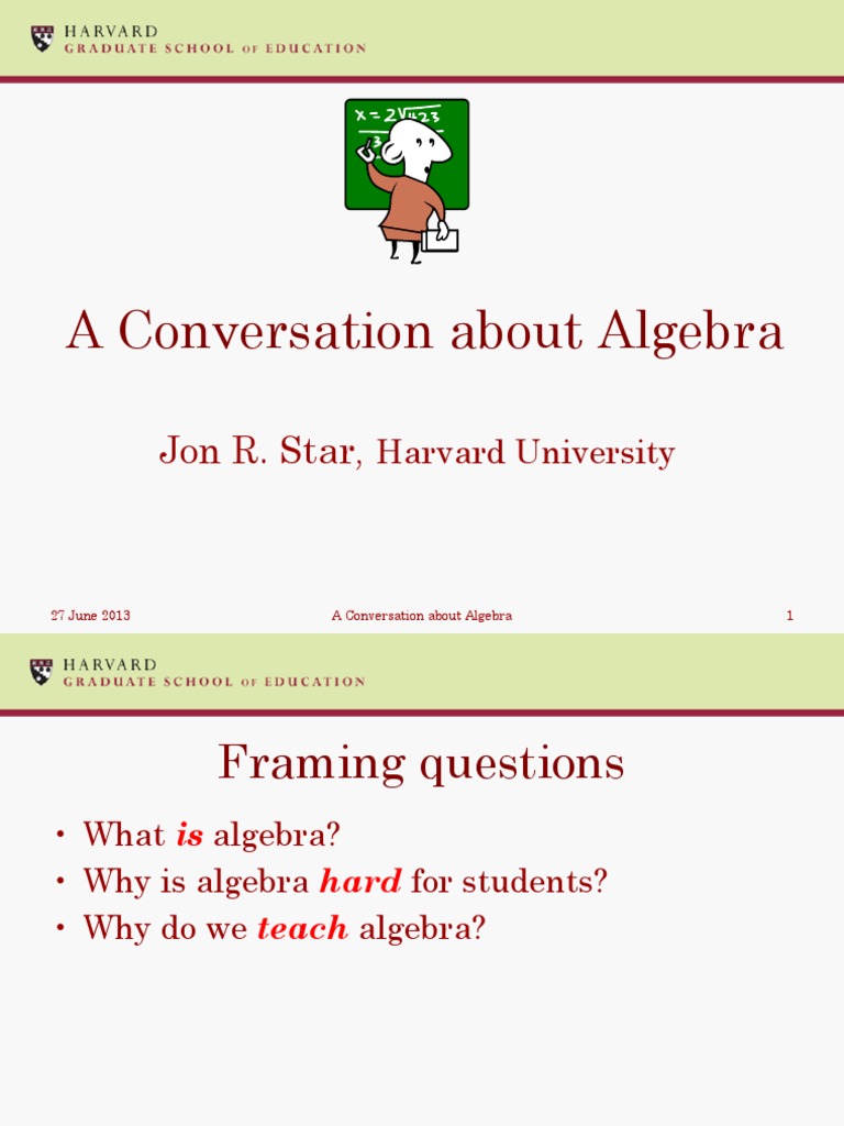 Star Breakout Slides TRC2013 | PDF | Algebra | Teaching Mathematics