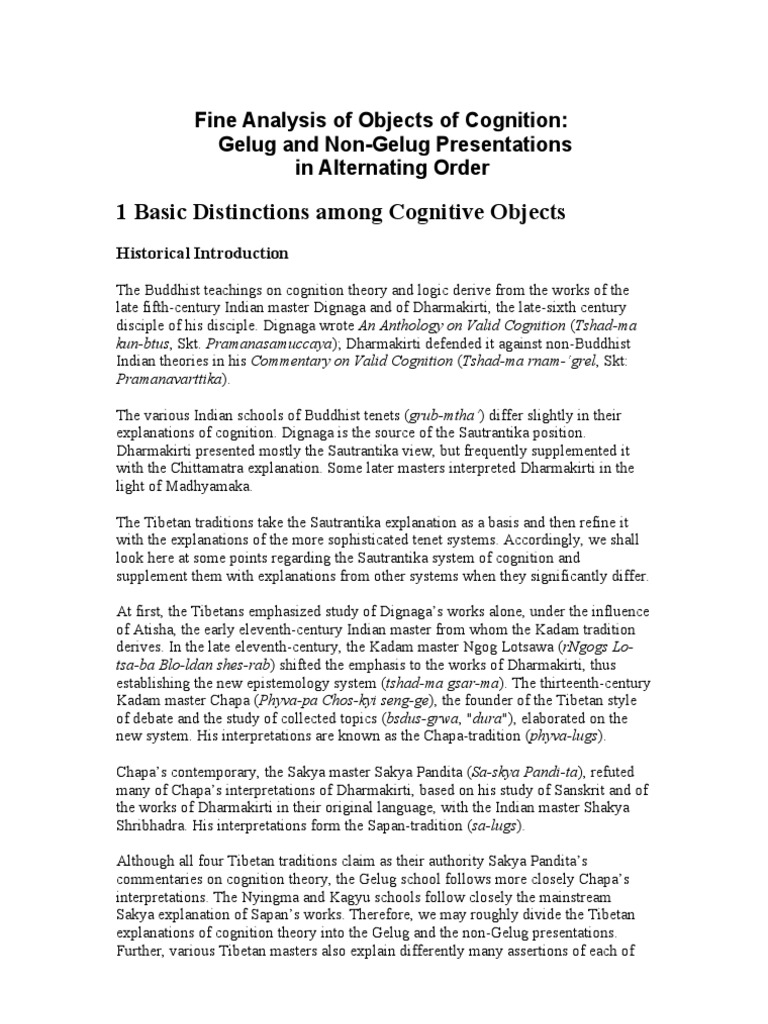 Berzin Alex - Fine Analysis of Objects of Cognition | Common Sense ...