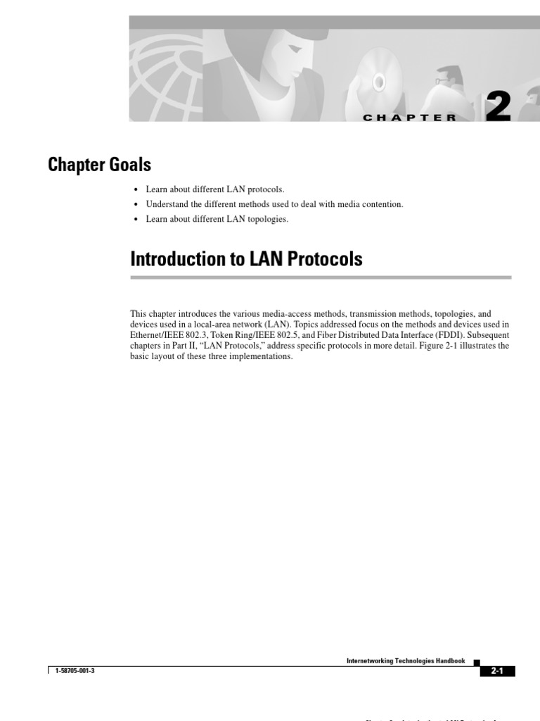 Introduction To LAN Protocols: Chapter Goals | PDF | Network Topology | Local Area Network