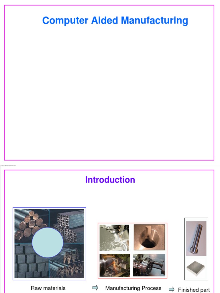 Computer Aided Manufacturing Lab | Download Free PDF | Numerical ...