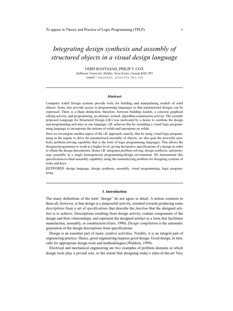 Visual Design | PDF | Computer Aided Design | Computer Programming