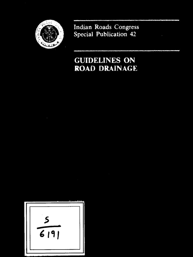 IRC SP-42 | Road | Road Surface