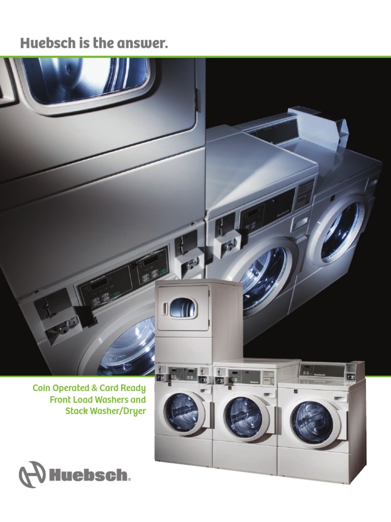 Huebsch Laundromat | PDF | Washing Machine | Mechanical Engineering