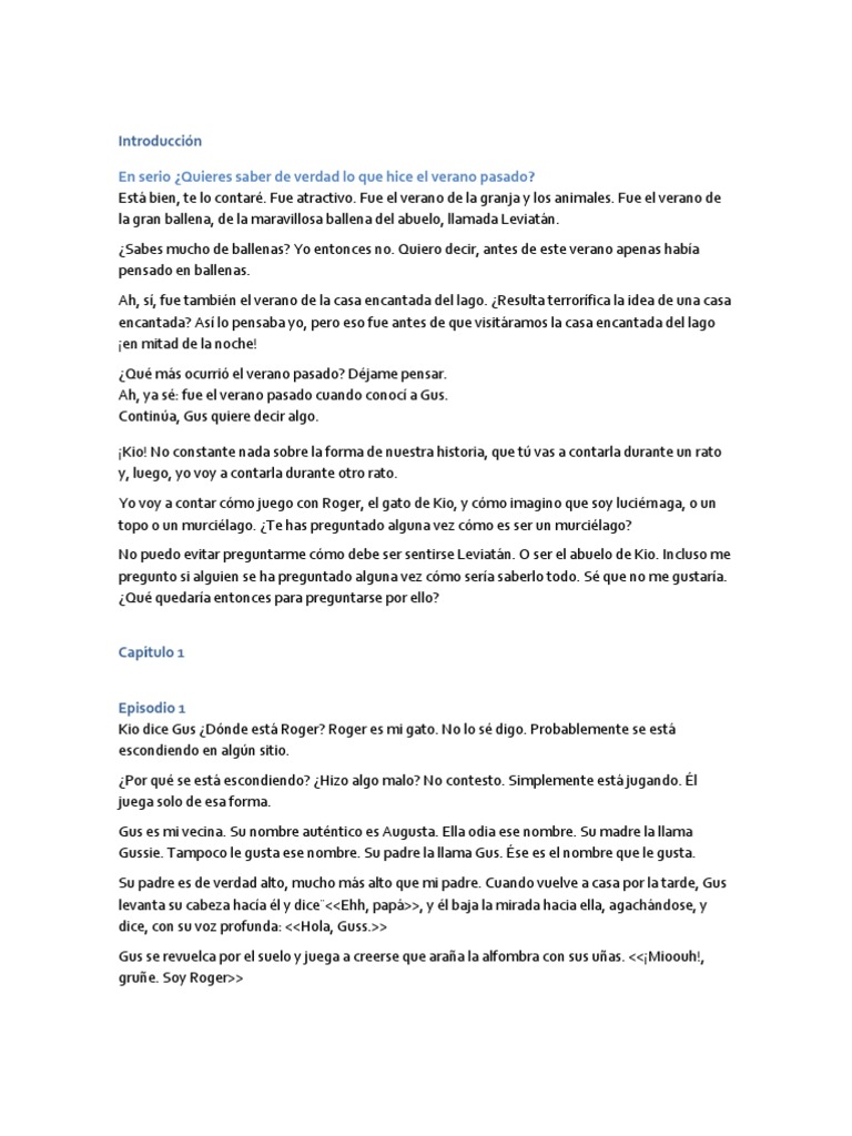 Kio y Gus | PDF | Ambulancia | Pyotr Ilyich Tchaikovsky