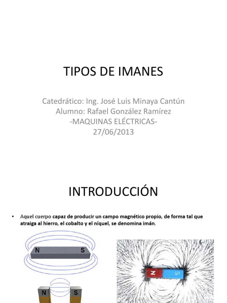 Tipos de Imanes | PDF