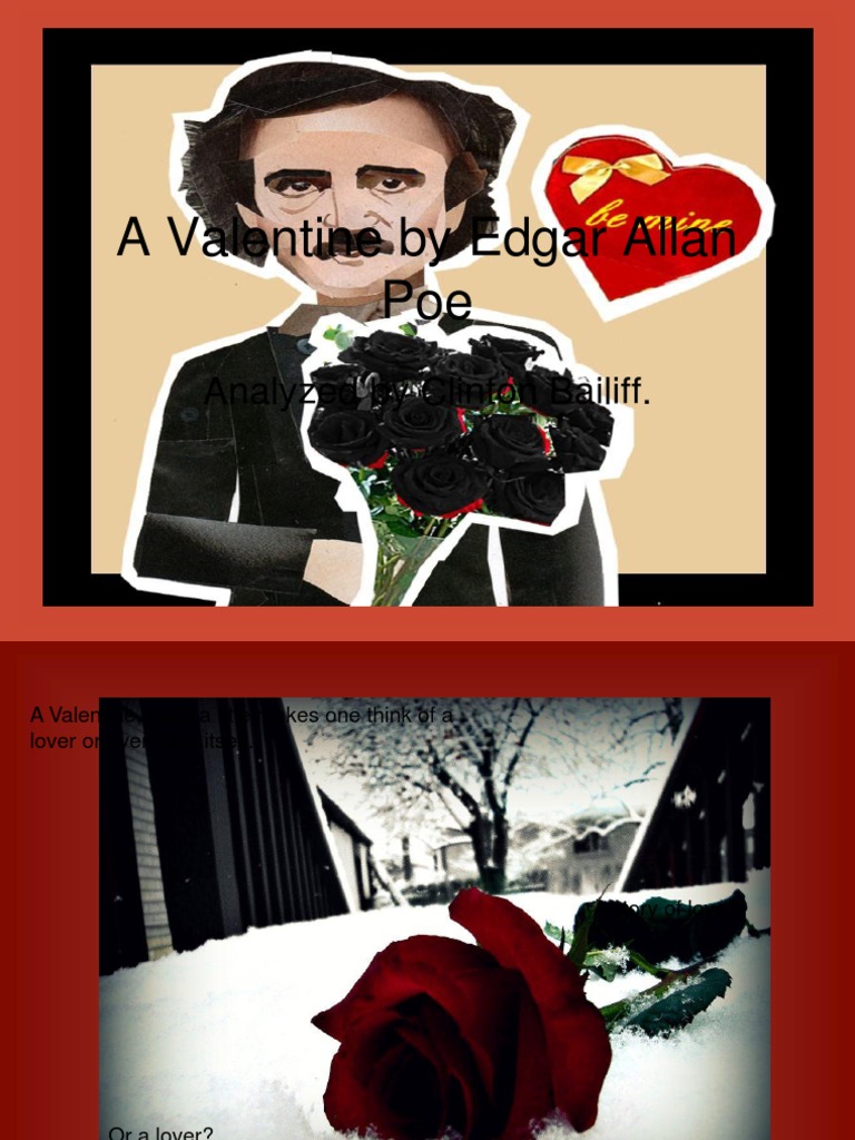 A Valentine Analysis 2jo68sr | PDF | Poetry