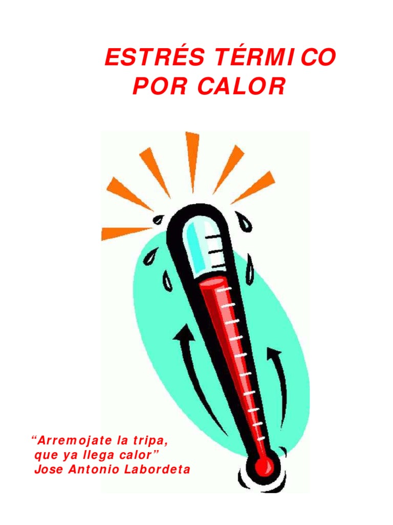 ESTRES_TERMICO_POR_CALOR.pdf | Termorregulación | Estrés (biología)