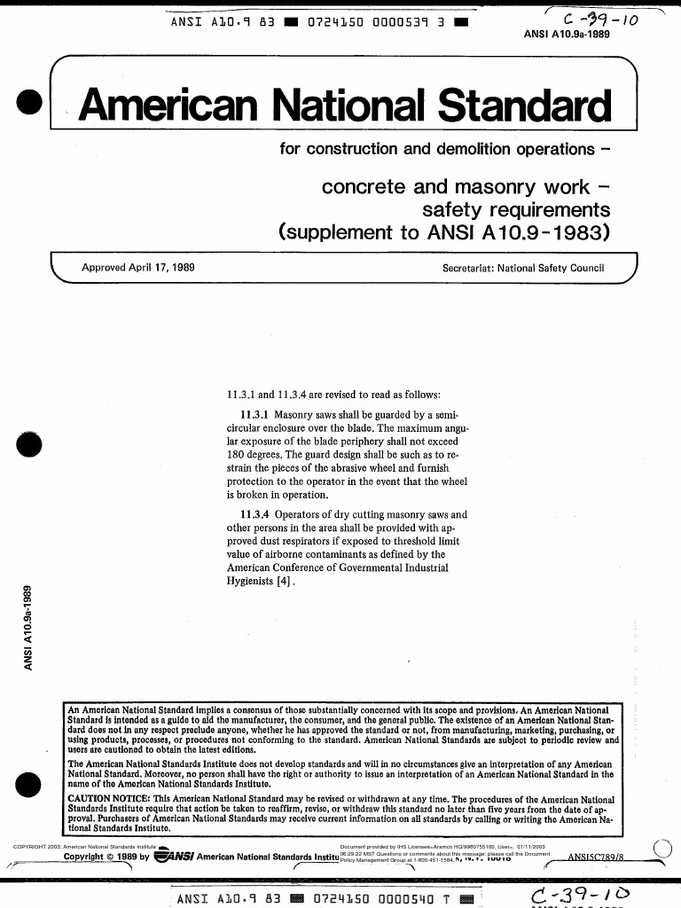 Astm A 10.9 | PDF | Concrete | Crane (Machine)
