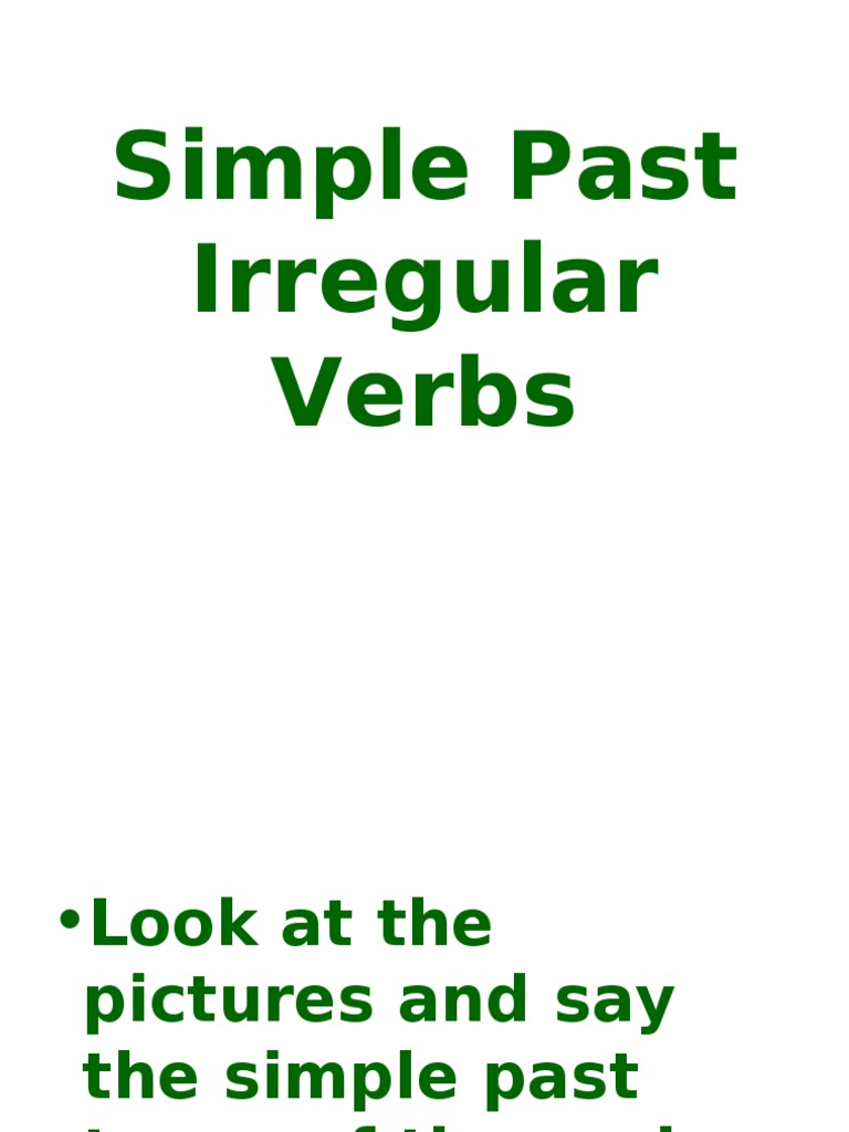 Simple Past Tense Practice | PDF | Languages | Language Arts & Discipline