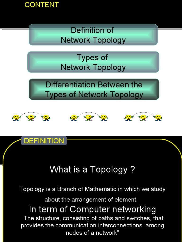 Definition of Network Topology Types of Network Topology ...
