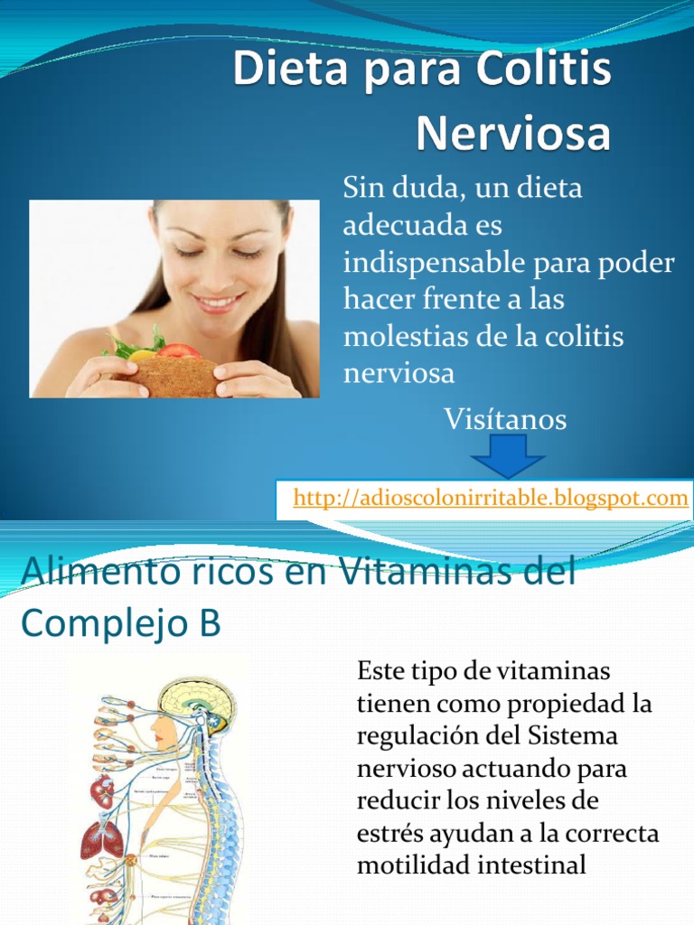 Dieta para Colitis Nerviosa | PDF | Cocina, comidas y vino | Salud y ...