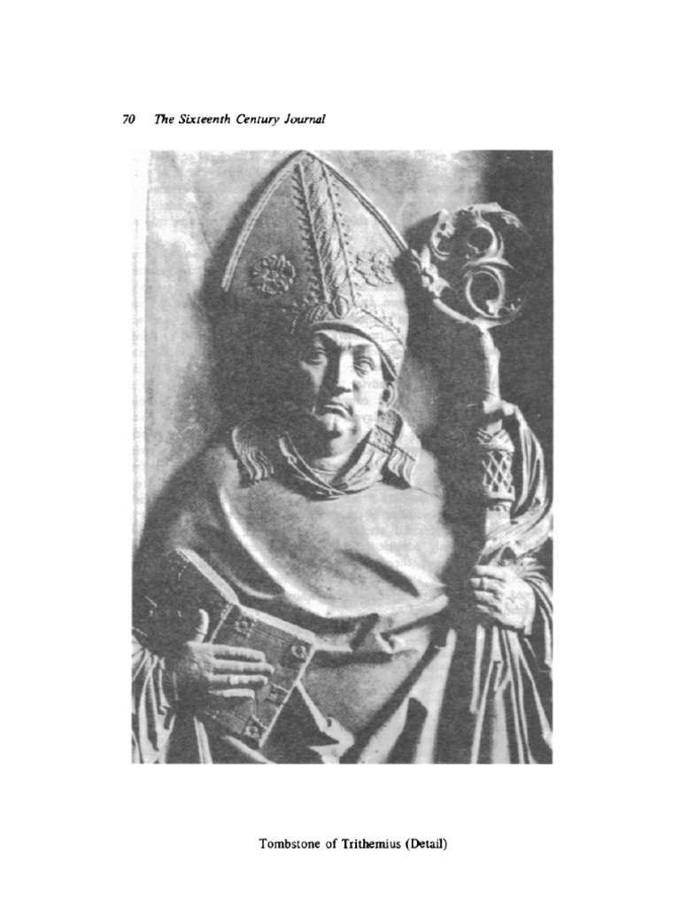 Trithemius Paracelsus