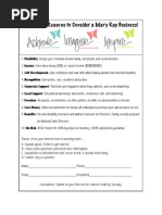 Mary Kay Interview Outline and Agenda | PDF | Economies | Business