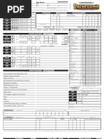 Stars Without Number Form-Fillable Charsheet | PDF | Role Playing Games ...