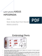WOC Hypospadia | PDF | Pengembangan Diri