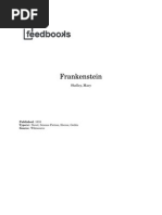 The Project Gutenberg Ebook of Frankenstein, by Mary Shelley | PDF ...