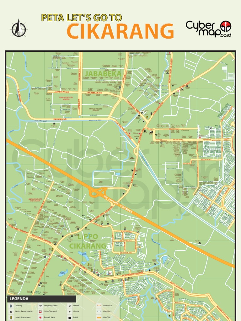 Cikarang Map | PDF