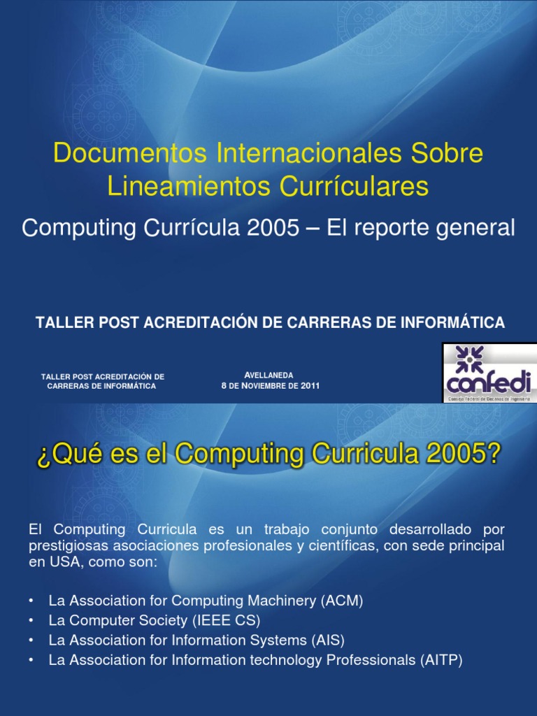 Lineamientos Curriculares en Informática | PDF | Ciencias de la ...
