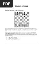 Chess Openings Cheat Sheet | PDF