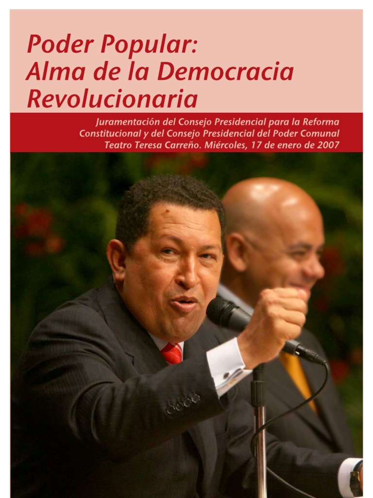 Discurso Poder Popular | PDF | Democracia | Ideologías políticas