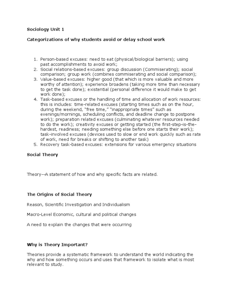 Unit 1 Lecture Notes Pdf Sociology Social Structure