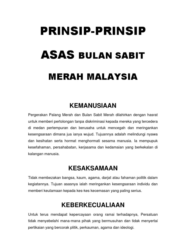 Prinsip PBSM | PDF