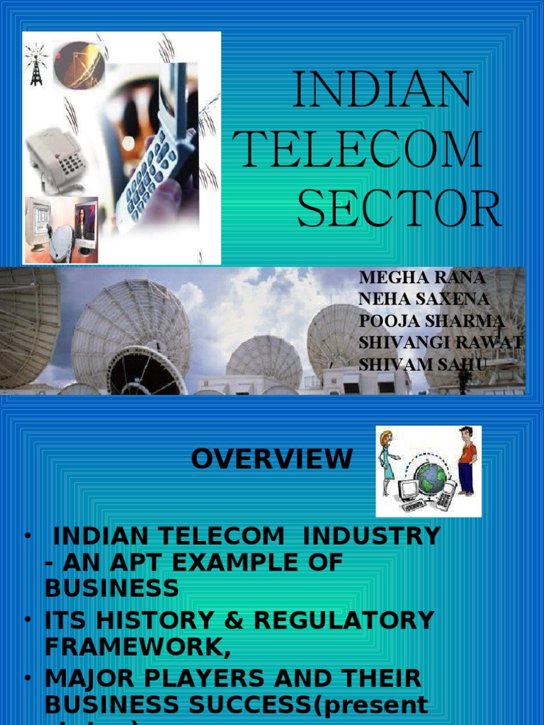 Indian Telecom Sector Overview 2023 | PDF | Telecommunications ...