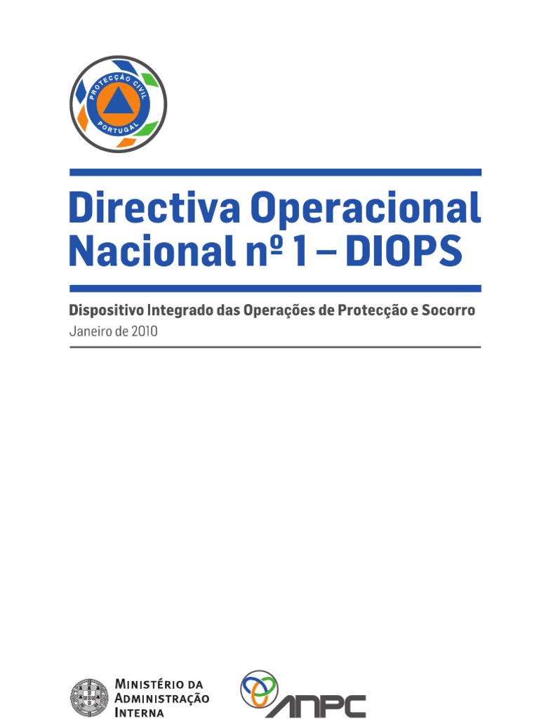 Anpc Don-1 Diops | PDF | Defesa civil | Comandos (soldados)