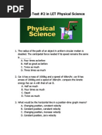 LET Reviewer - Gen Ed Science Bio Sci 1 | PDF | Cell (Biology ...