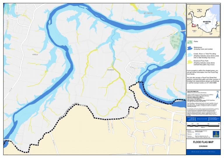 Flooding Chuwar Flood Flag Map | PDF | Flood | Visualization (Graphics)
