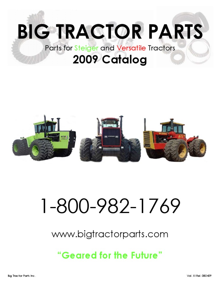 Web Catalog Big Tractor Parts | PDF | Cargo | Gear