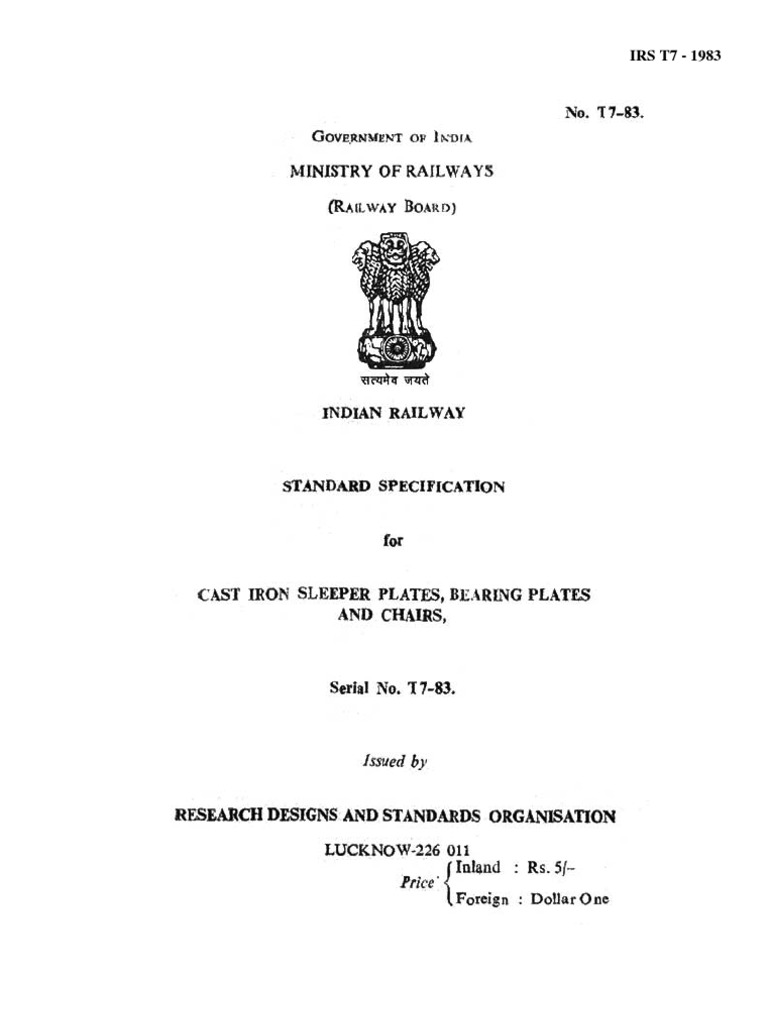Irs T-7 - 1983 | PDF
