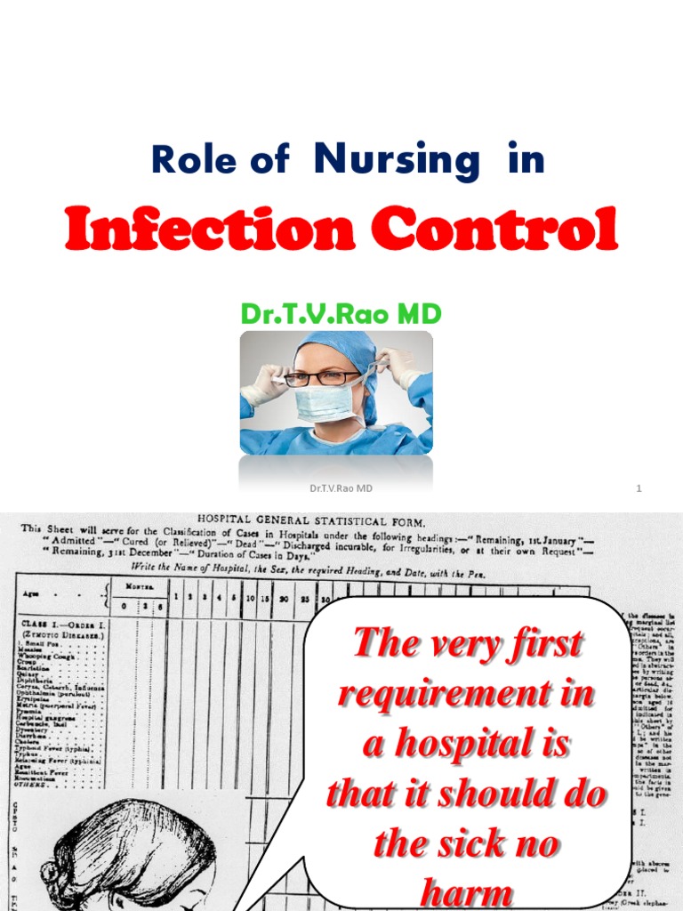 Role of Nursing in Infection Control | PDF | Infection Control ...