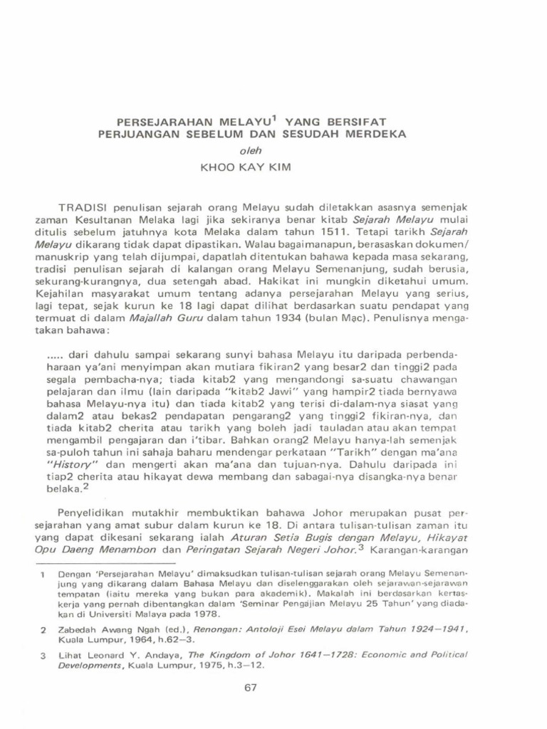 Khoo Kay Kim | PDF