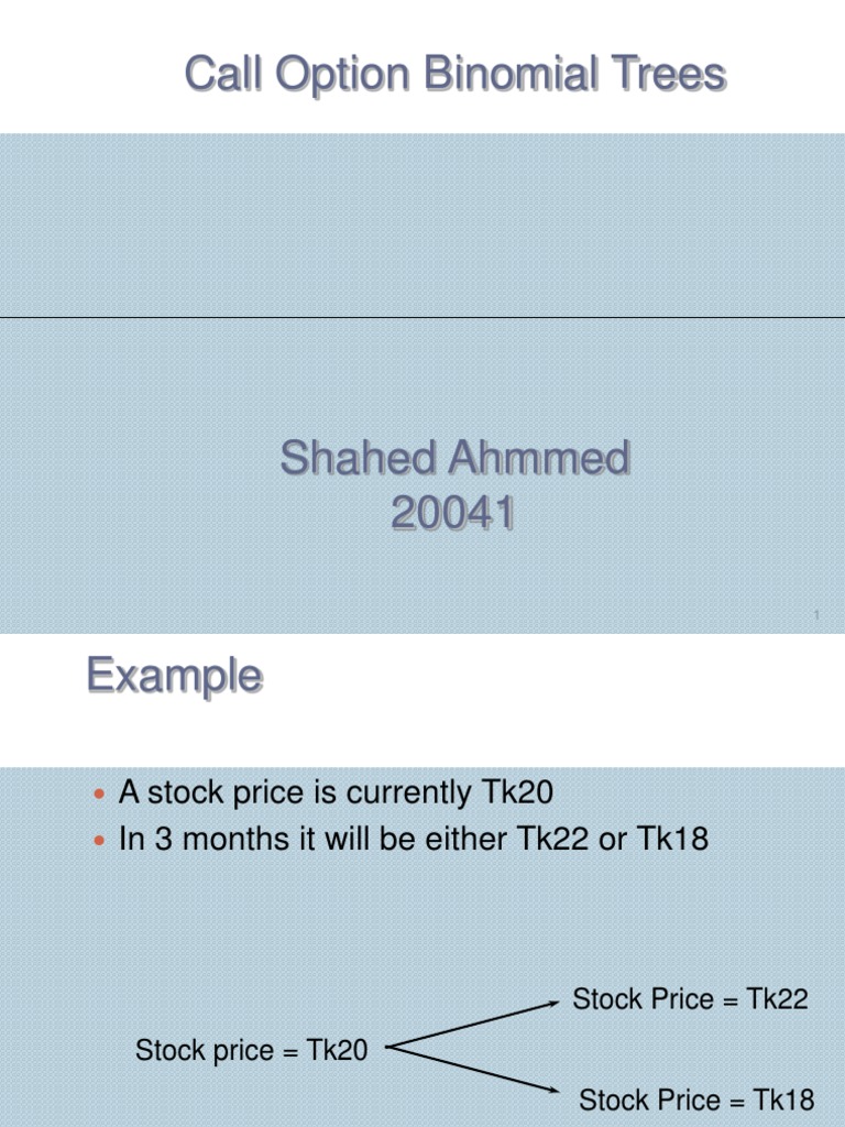 Option Pricing Using Binomial Trees | PDF | Option (Finance) | Greeks (Finance)