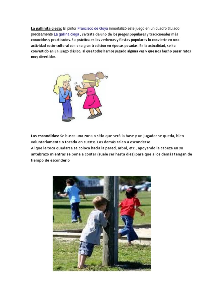 Juegos Tradicionales del Perú | PDF | Ocio